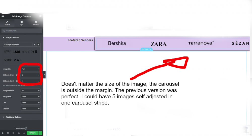 Image Carousel problems